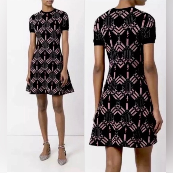 Valentino | Dresses | Nwotvalentino Hart Blade Fit And Flare Dress ...